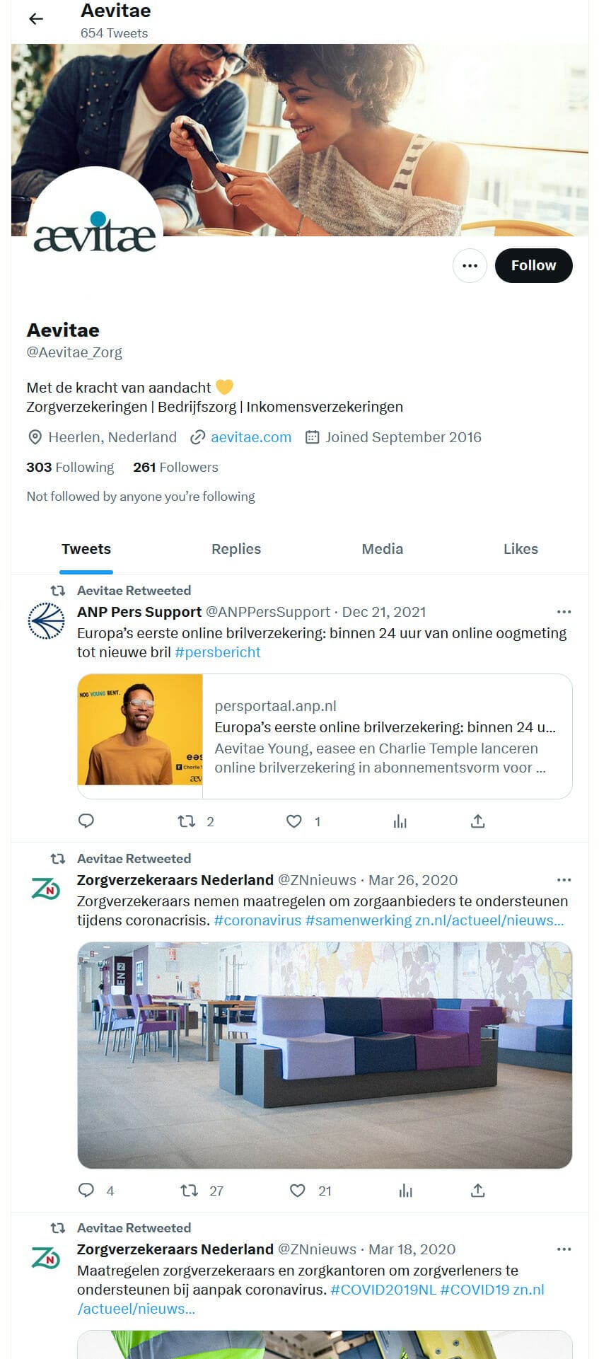 Aevitae - Klantenservicecontact.nl