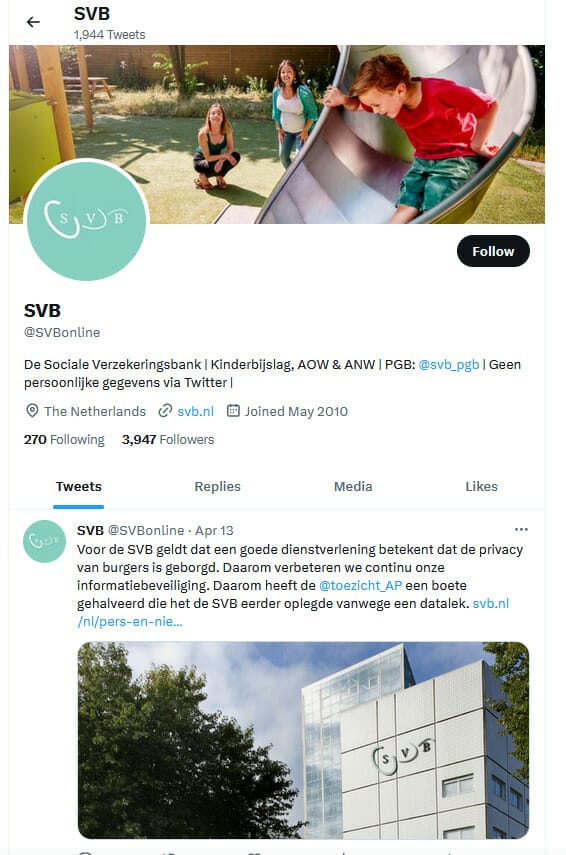 SVB - Klantenservicecontact.nl