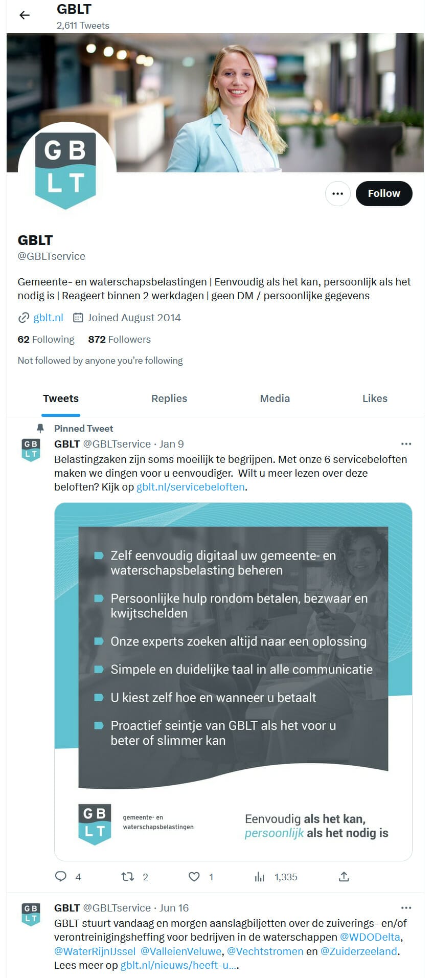 GBLT - Klantenservicecontact.nl